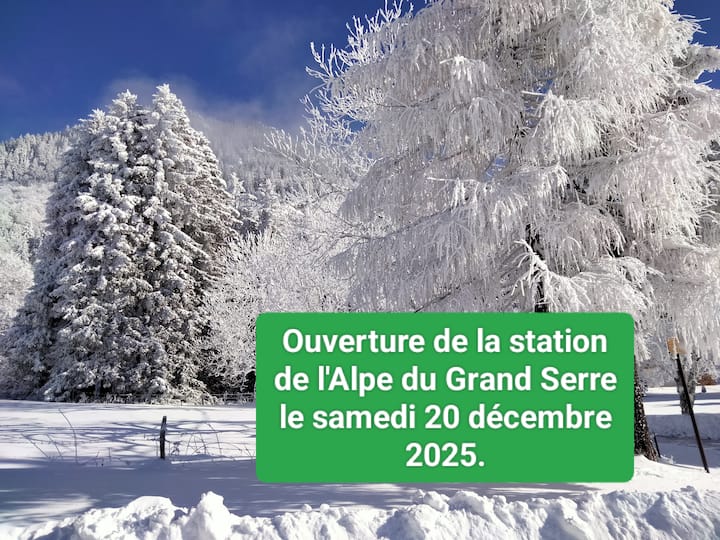 Studio 31 M2 "La Marmotte" Entre Montagnes Et Lacs - Station de l'Alpe du Grand Serre