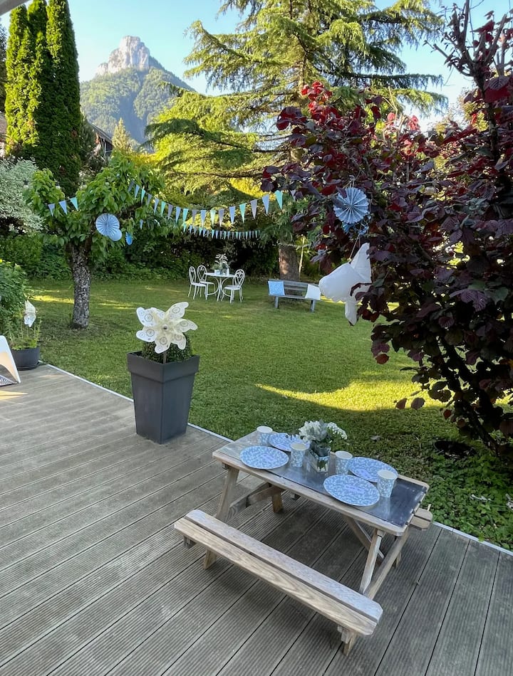 Maison Entre Lac/montagnes-alex - Lake Annecy