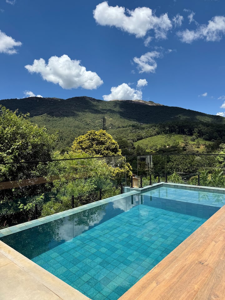 Casa The View • Vista Cinematográfica • Condomínio - Atibaia