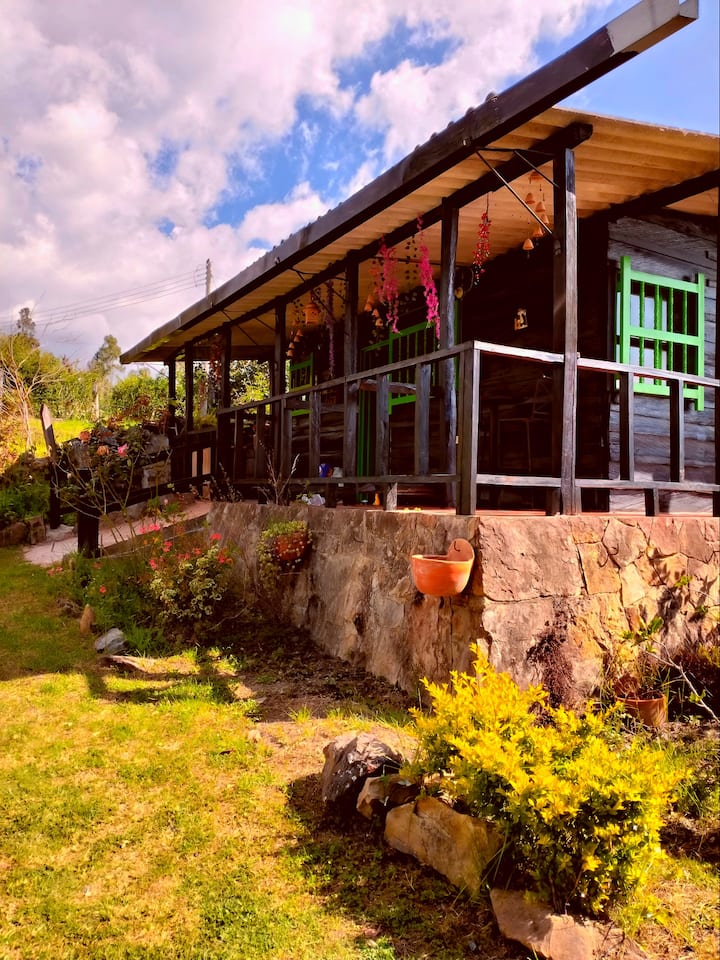 Finca La Riverita: Cabaña Riverita En Sutamarchan - Sutamarchán