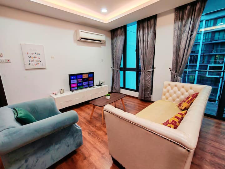 Jr Homestay 32 @Vivacity Megamall Jazz 1 (3-6 Pax) - Kuching