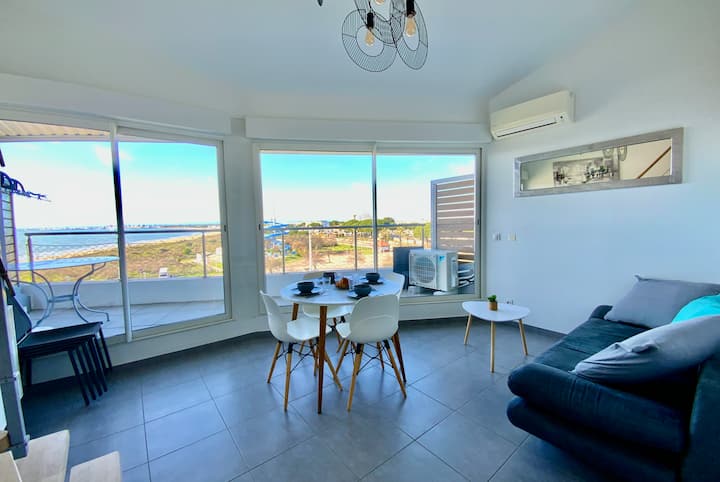 Duplex Vue Mer Avec Accès Plage  Le Grau-du-roi - Aigues-Mortes
