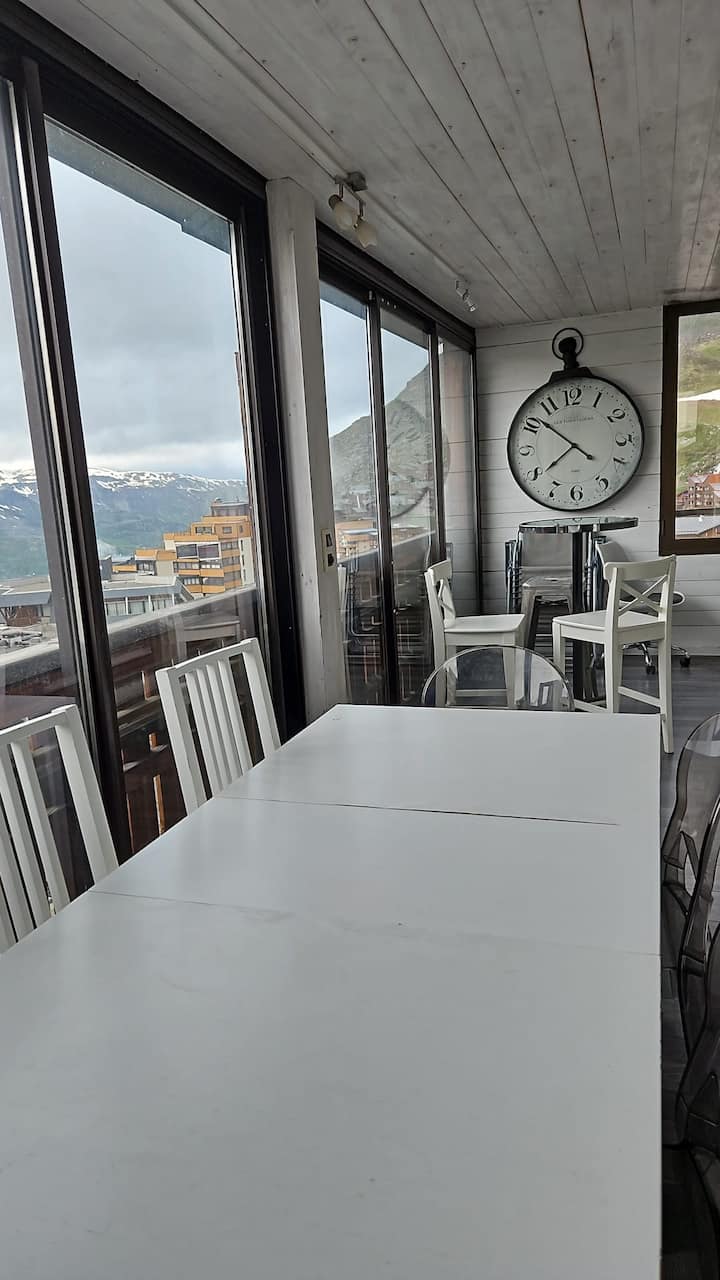 Top Floor Apartment In Val Thorens, Amazing View! - Les Menuires
