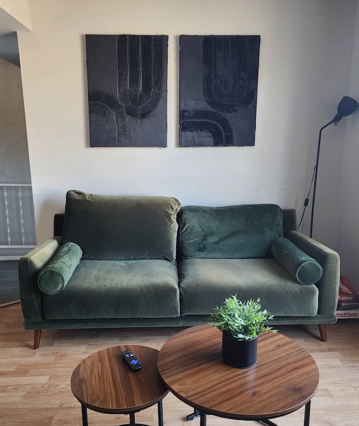 Waterfront Veiw From Living Room Near Downtown - Windsor