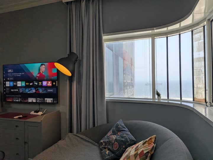 Marvellous Studio On Ajman Corniche (Side Seaview) - Zjednoczone Emiraty Arabskie