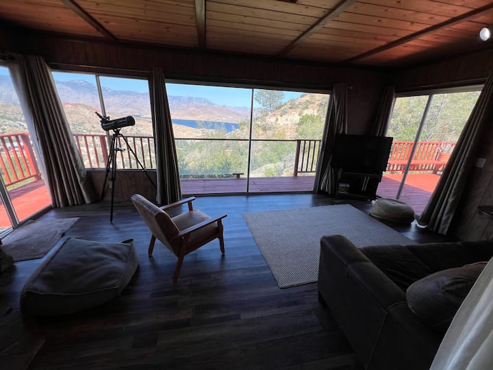 Cozy Fall Retreat~lakeview~wood Stove~private~wifi - Lake Isabella, CA