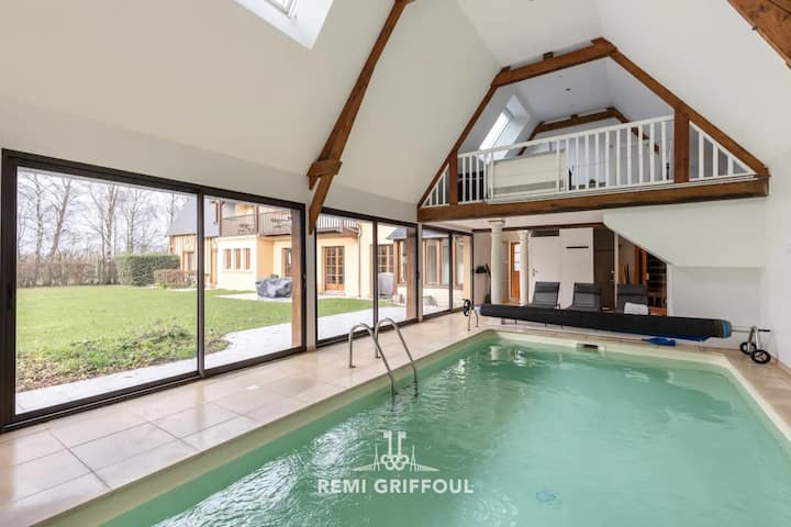 La Villa Diamanti 5 Piscine Jacuzzi Sauna - Honfleur