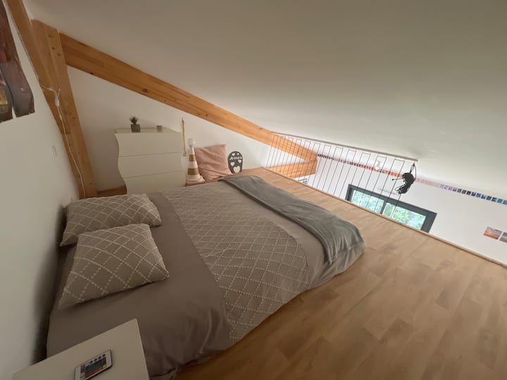 Ravissante Suite Parentale Mansardée - Biscarrosse