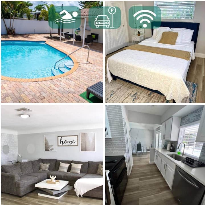 Cozy Home Near Hard Rock Casino & Ffl Airport. - Fort Lauderdale
