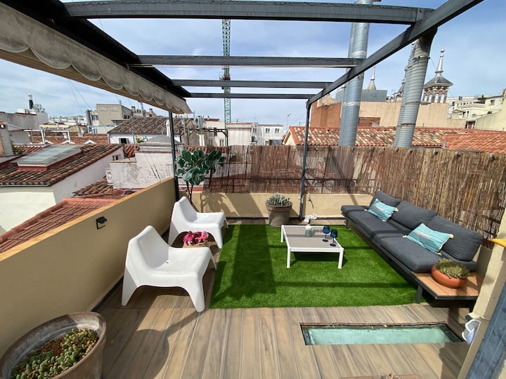 Penthouse With Private Rooftop, Central And Quiet - Estación de Sol - Madrid