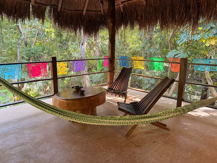 Calle 38 Casa Selva: Beach Jungle Fun - Cozumel