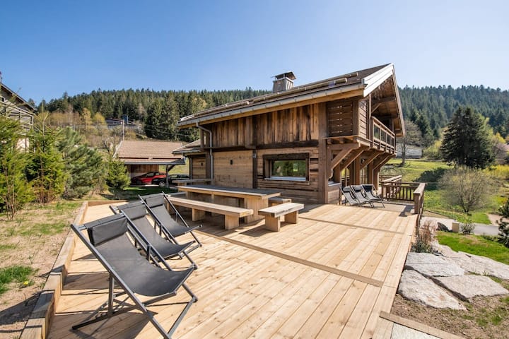 La Vallée Cerena Chalet D'exception Avec Piscine - Xonrupt-Longemer