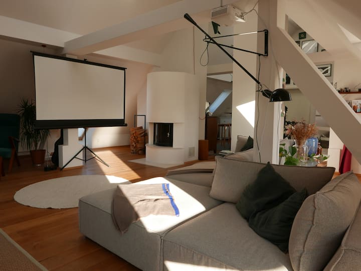 Luxus-münchner Penthouse: 2 Etagen & Sehr Hell - Ismaning