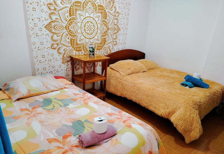 Departamento Con Habitaciones Compartidas - Cusco