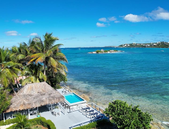 Panoramic View Seaside Studio Arawak Beach Club #5 - 앵귈라