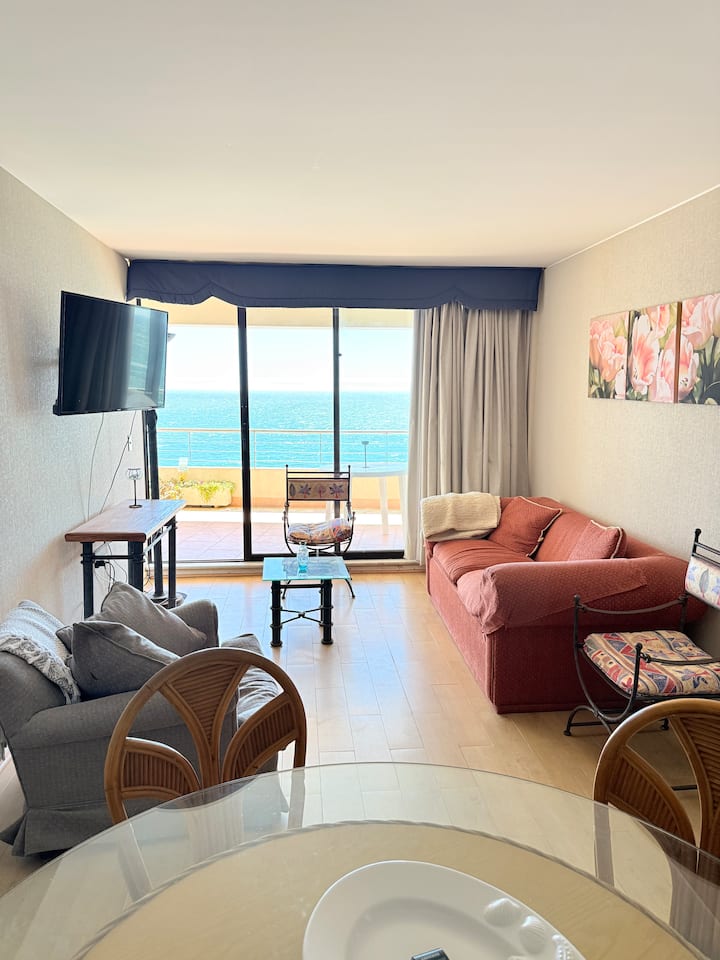 Departamento  Frente Al Mar/front Of Sea Apartment - Viña del Mar