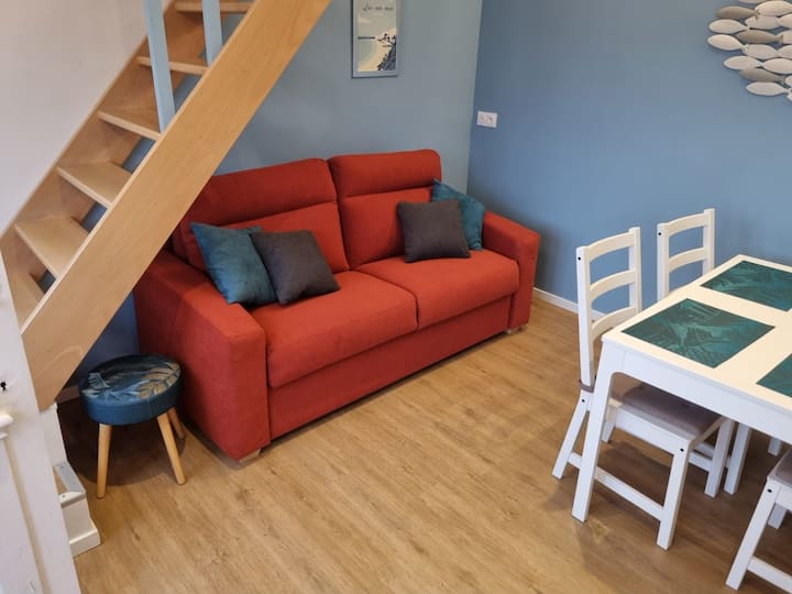 Charmante Maison De Bord De Mer Avec Terrasse - Luc-sur-Mer