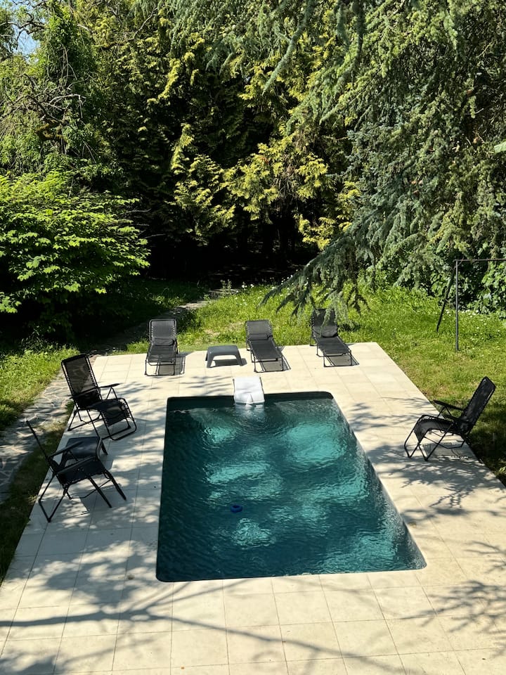 Grande Maisons Avec Piscine Et Sauna - La Ferté-Gaucher