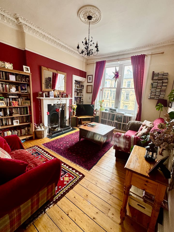 Beautiful 2 Bed Victorian Flat Near City Centre. - Scottish Gas Murrayfield Stadium