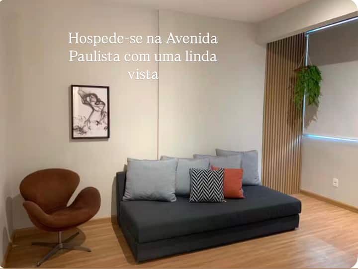 Apto Com Vista P/ Av Paulista Do 7o Andar - Sao Paulo