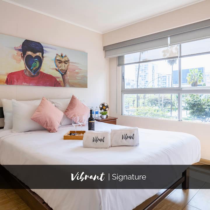 Vibrant 7| 1 Br Wifi 80mb Kitchen Pool - Lima