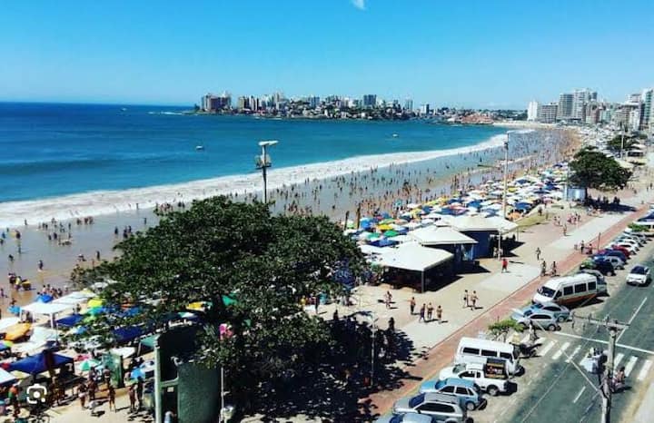 Na Segunda Quadra Do Mar, Apartamento Funcional. - Guarapari