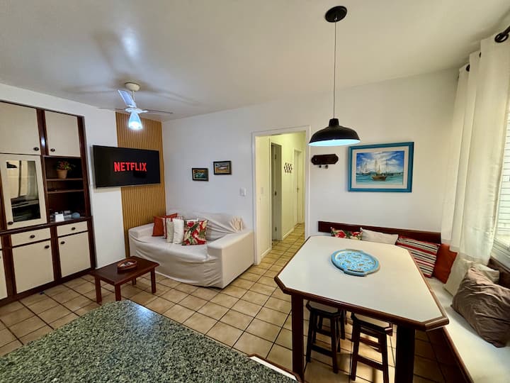 Apto 3 Quartos Completo A Poucos Passos Do Mar - Laguna