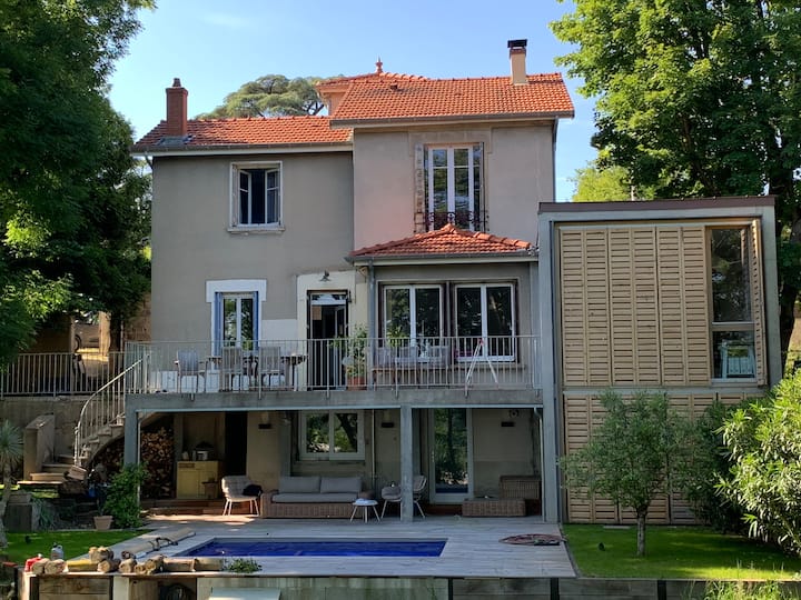 Maison Familiale Calme Vue Sur Saône - Lyon