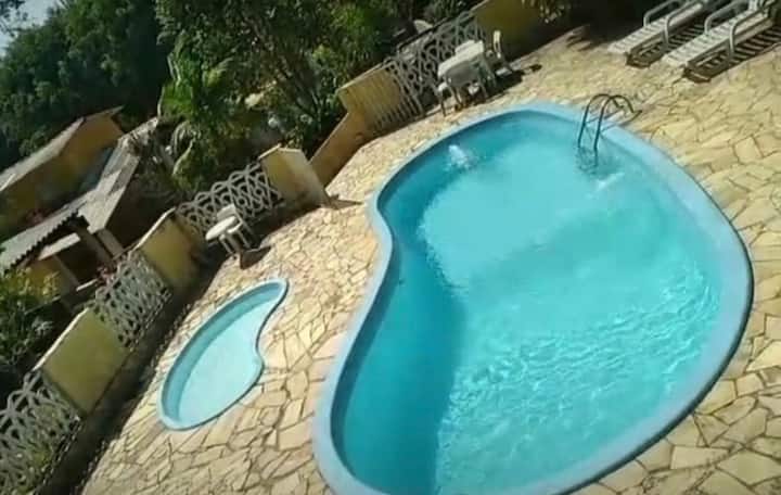 Chácara Com Piscina,área Gourmet,salão De Jogos - Santo André