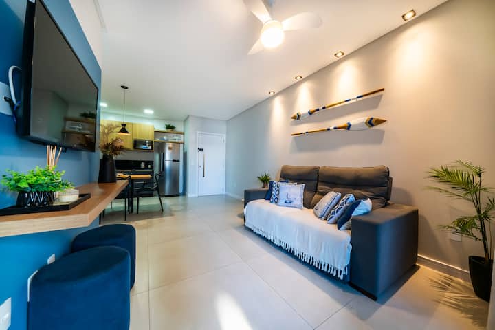 Apto Aconchegante C/ Vista Lateral Mar + Piscina. - Porto Belo