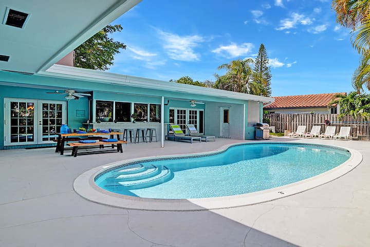 Wonderful 4br & 3ba Villa Heated Pool Near Beach - North Miami, FL