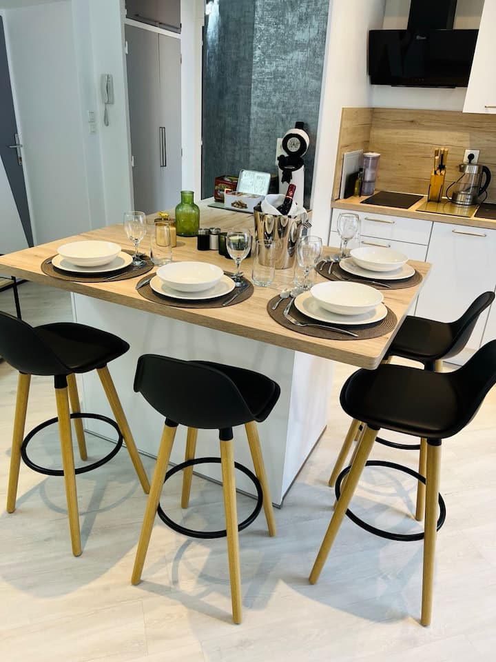 Appartement T2 40m2centremillau - Millau