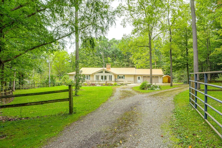 Nature Lover's Cottage On Wooded Acreage - Spring Lake, Ashland