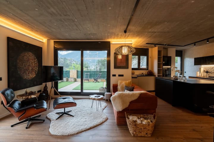 Loft Moderne Avec Terrasse Et Vue Montagne - Andorra la Vieja