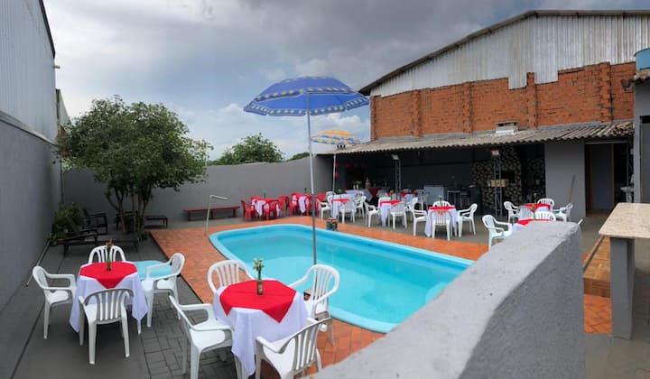 Casa C Piscina Para Grandes Grupos Até 30 Pessoas - Foz do Iguaçu