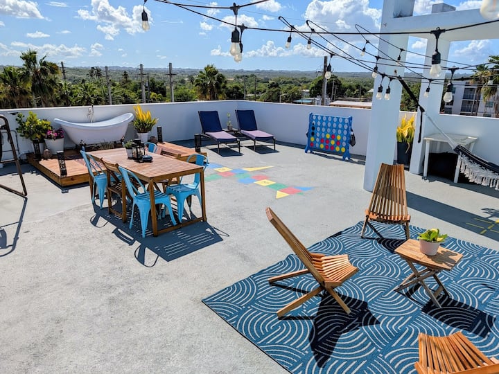 Traveler's Rooftop A 5 Min Drive To Jobos Beach - Isabela