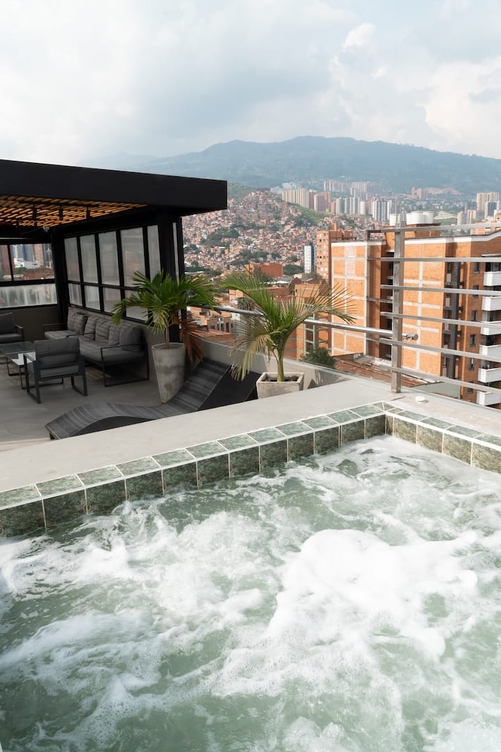 Balcon+ 1 Cama Doble - Sta Monica 403 - Medellín
