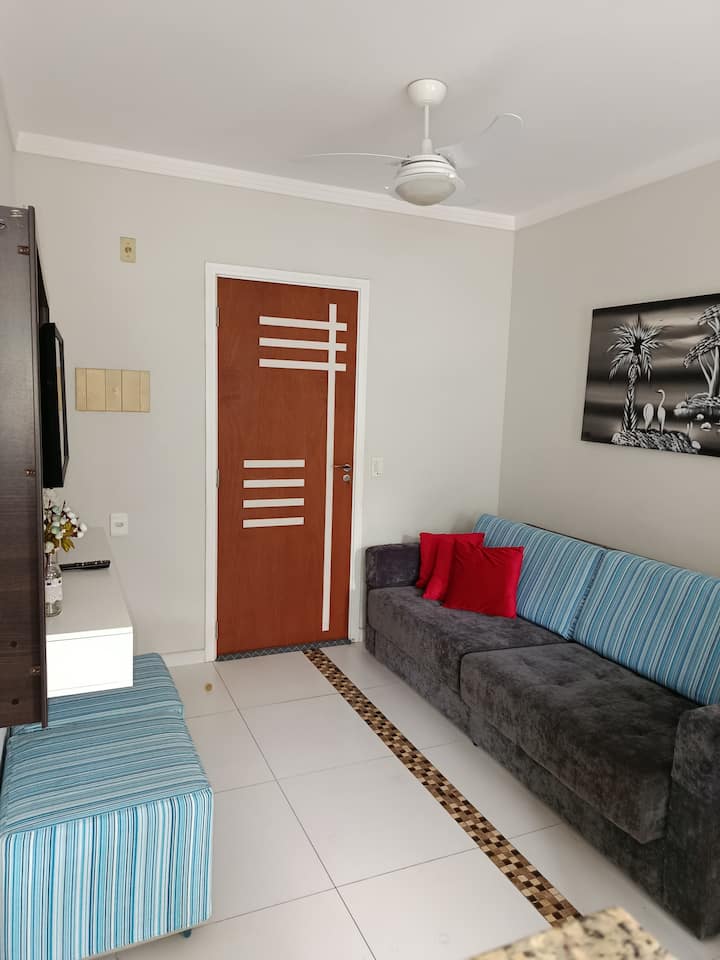 Apto Puro Sossego  Ubatuba Itaguá: Wi-fi E Garagem - Ubatuba