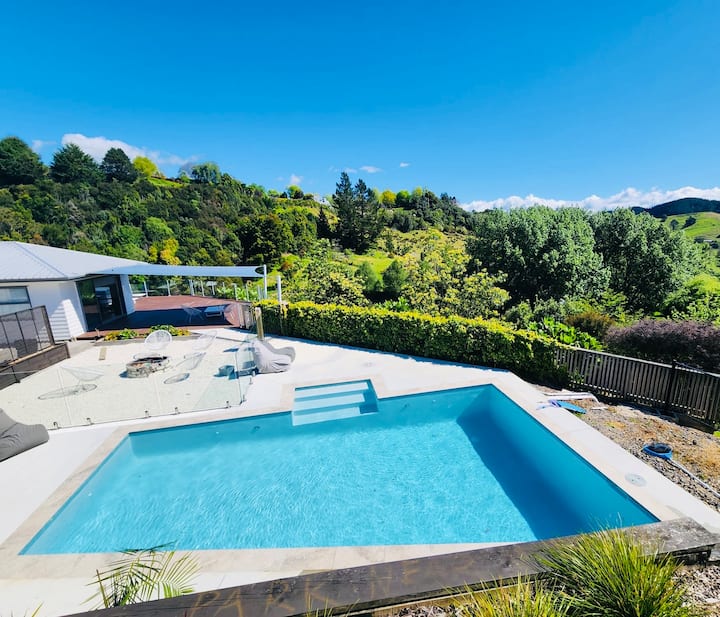20 Mins To Mount Maunganui Plus Pool, Spa & Views - Tauranga