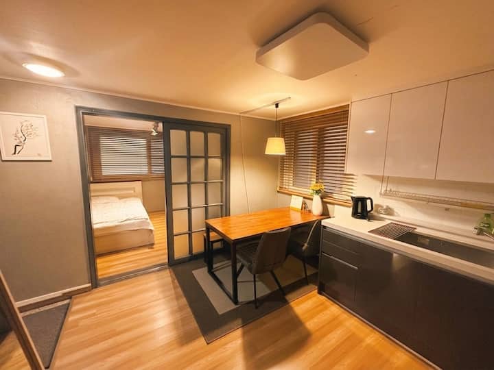 4. Private Cozy Apartment @ Hongdae & Yeonnam - Seoul