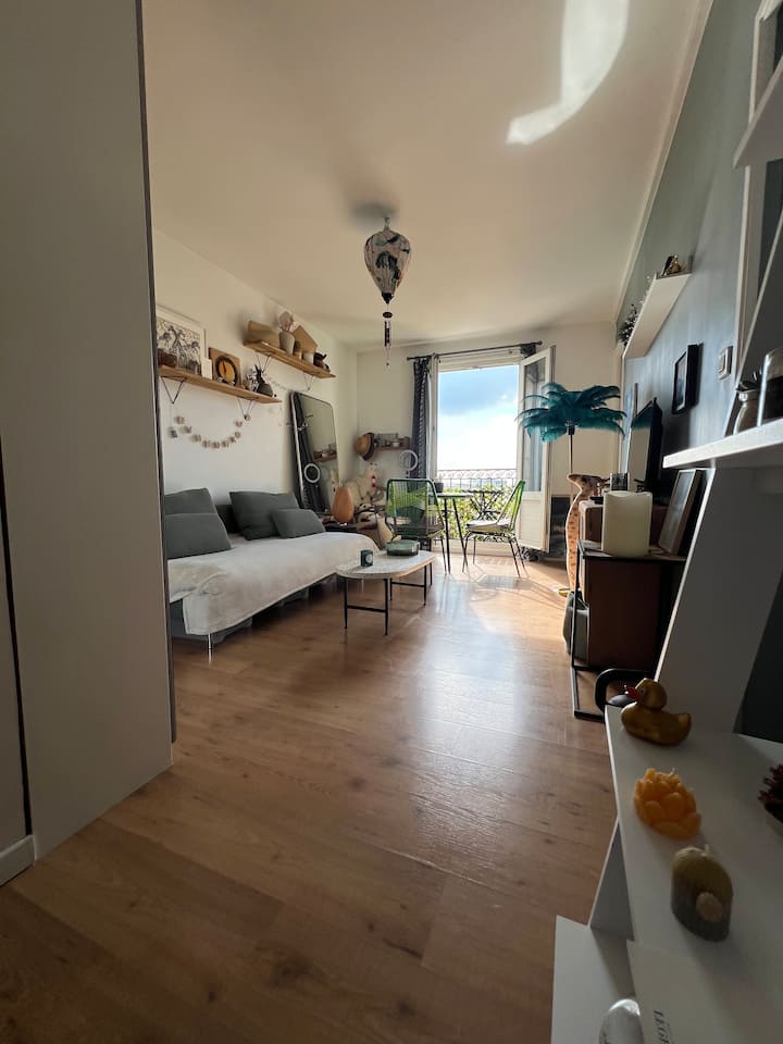 Cosy Studio Soleil&calme Métro8: éCole Vétérinaire - Maisons-Alfort