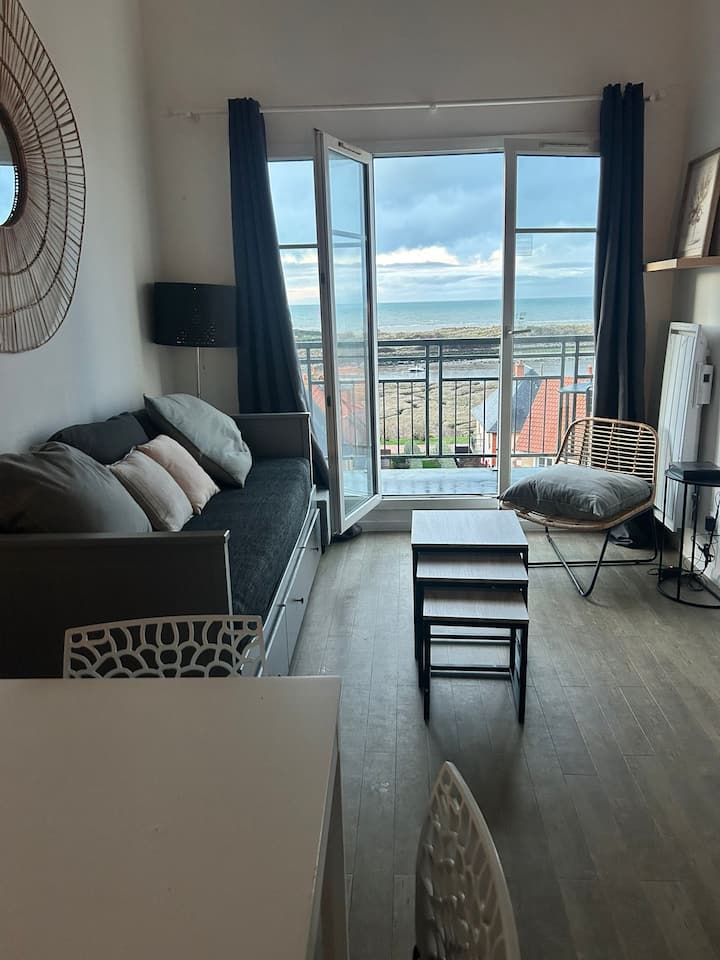 Duplex De 40m2 Face à La Mer - Piscine Intérieure - Dives-sur-Mer