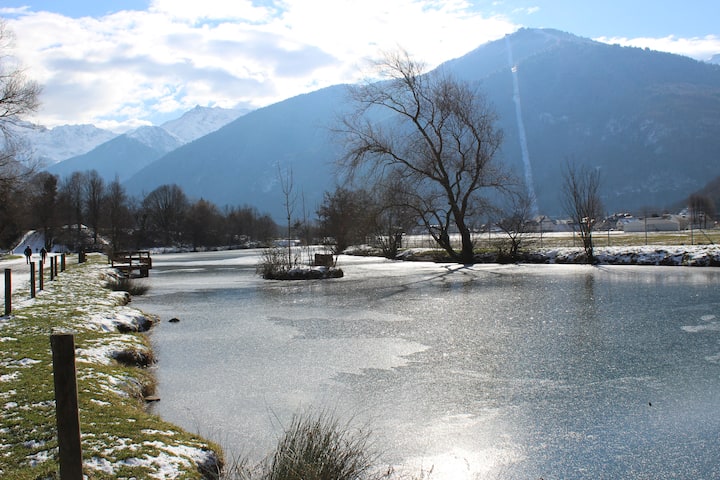 T3 Calme Lumineux Avec Piscine Et Place De Parking - Les
