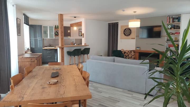 Grand Appartement à 200m Des Télécabines & Thermes - Ax-les-Thermes