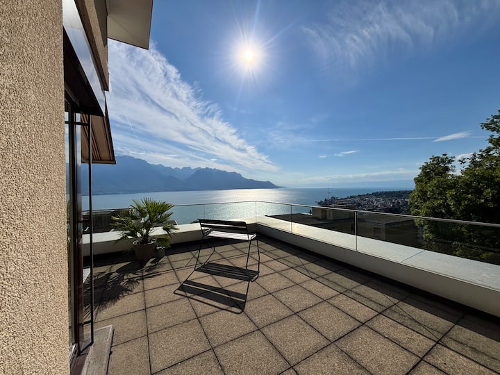 Magnifique Appartement Avec Une Vue Unique - Montreux