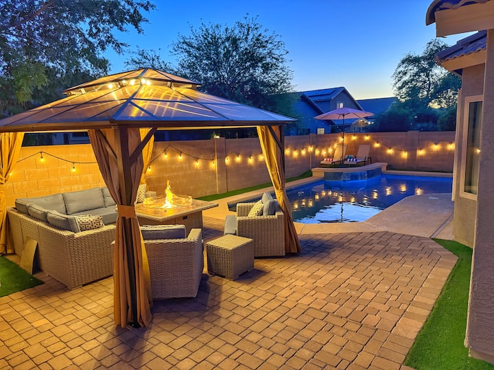 "Desert Gem" Family Friendly W/heated Pool, Gym + - Queen Creek, AZ