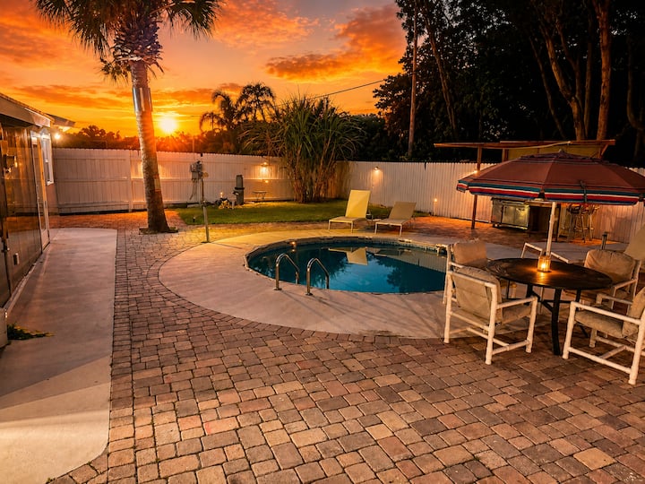 Boca 5br Home Pool Near Beach & Fau - Boca Raton, FL