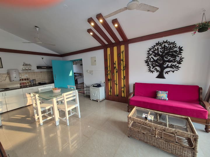 The Duchess Suite - 2bhk, Pool, Parking, Wify, Gym - 果阿邦