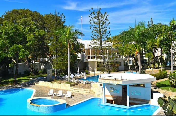 Lovely 2-bedroom Condo With Rooftop Terrace - Cabarete