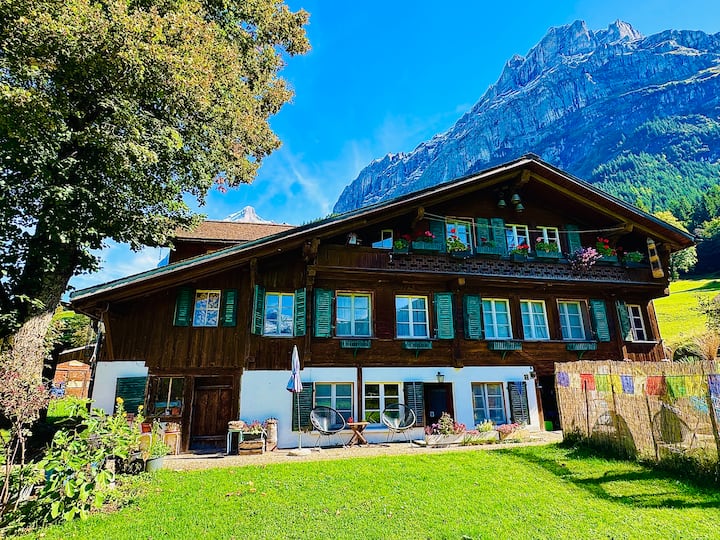 Cozy Studio In Chalet With Beautiful Mountain View - Grindelwald